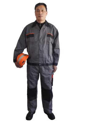 China Comfortable Industrial Work Uniforms Wind Resistant With Elasticated Cuffs And Waist for sale