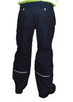 China Canvas Elastic Waist Work Uniform Pants Soft With Tuck Way Holster Pockets for sale