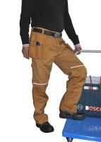 China Durable Workwear Canvas Work Trousers 300g/M2 Oxford Fabric Reinforcement for sale