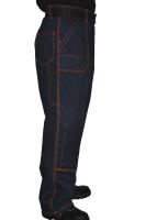 China Fashion Multi Pocket Work Pants , Contrast Triple Stitching Heavy Duty Trousers for sale