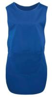 China 65% Polyester 35% Cotton Restaurant Work Wear Cooking Tabard Aprons With Pocket for sale