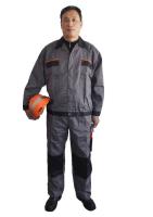 China Multi Functional Industrial Work Jackets With Two Contrast Color And Piping for sale