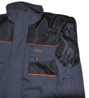 China Classic Winter Warm Work Vest With 65% Polyester & 35% Cotton Canvas And 600D Oxford Fabric for sale