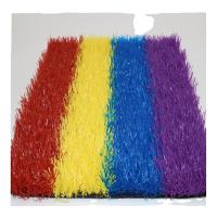 China Garden Decoration Colored Fake Grass Playground for sale
