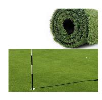 China Self Draining Indoor Outdoor Golf Putting Artificial Grass 15mm for sale