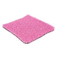 China 12mm Pink Colored Artificial Turf Outdoor Padel Court For Multi Sport Fields for sale