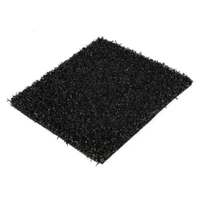 China Black Padel Tennis artificial color grass 10mm for sale