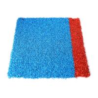China ISO 10mm Artificial Red Turf Artificial Grass Carpet Colors for sale