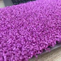 China 12mm Colored Artificial Turf Padel Court Pink Clay Brick Red PE for sale