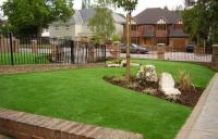 China 15 Feet width PU Backing W Shape Customized Decoration Artificial grass Artificial Lawn for sale