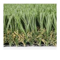 China 25mm C Shape Landscaping Artificial Grass Garden Decorative for sale