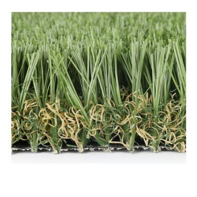 China 25mm C Shape Landscaping Artificial Grass Garden Decorative for sale