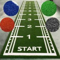China 5mm Gym Artificial Turf Outdoor Indoor Monofilament Curly Fiber for sale