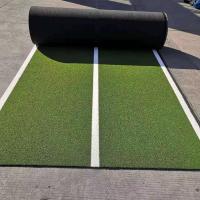 China 15mm Indoor Synthetic Gym Artificial Turf Customized Monofilament Curly for sale
