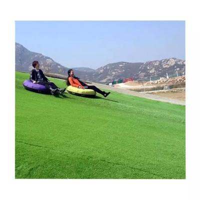 China Outdoor Natural Realistic Artificial Snowboarding Synthetic Turf Engineering for sale