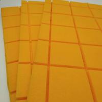 China 10mm Artificial Grass Accessories Yellow Blue Foam Shock Pad Underlay For Artificial Grass for sale