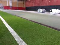 China Football Field Artificial Grass Accessories 10mm Foam Turf Shock Pad for sale