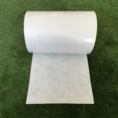 China 30cm PP PET Artificial Grass Accessories White Seam Tape For Artificial Grass Football Field Putting Greens for sale