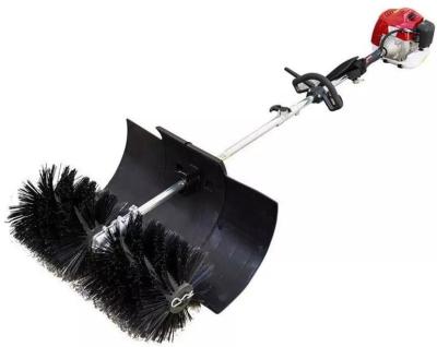 China Air Cooled Artificial Grass Installation Tools Handheld 2 Stroke Gas Power Turf Brush for sale