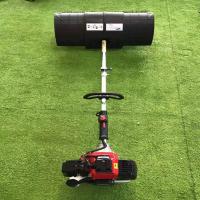 China Air Cooled Artificial Grass Installation Tools Handheld 2 Stroke Gas Power Turf Brush for sale