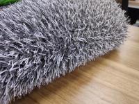 China Hotel gray Colored Artificial Turf Wall Decoration Indoor Outdoor Leisure Landscaping for sale