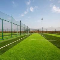 China Outdoor Nursery Football Artificial Grass 50mm PE Field Green for sale