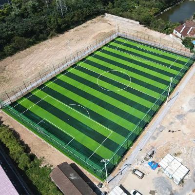 China Outdoor Nursery Football Artificial Grass 50mm PE Field Green for sale