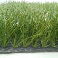 China Antistatic Fake Field Football Artificial Grass 50mm Rolls Synthetic 5 / 8 '' For Soccer for sale