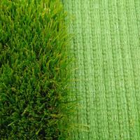 China High Density PE Landscaping Artificial Grass Natural 3 / 8 '' 12500 Dtex for sale