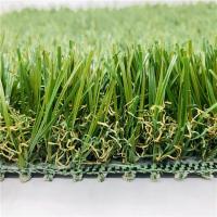 China Fake Landscaping Artificial Grass Synthetic Ornamental 40mm PP 3 / 8 '' for sale