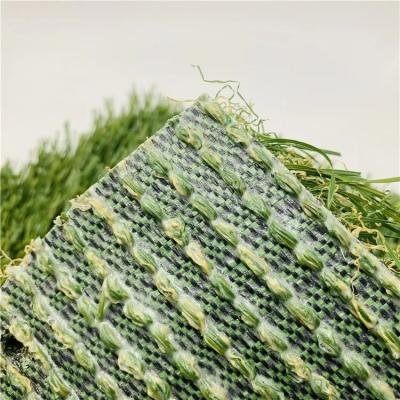 China Fake Landscaping Artificial Grass Synthetic Ornamental 40mm PP 3 / 8 '' for sale