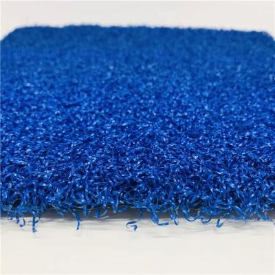 China Customized PE Padel Tennis Court Coloured Fake Grass 15mm Sport Filed for sale