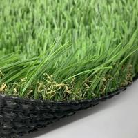 China Outdoor PP PE Landscaping Artificial Green Grass 25mm / 30mm 17000 Dtex for sale