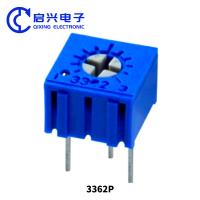 China 3362P Single Turn Metal Glass Glaze Trimmer Potentiometer 10k 0.25W 260° for sale