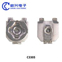 China C3305 Metal Glass Glazed 3x3mm Trimmer Potentiometer with 100Ω-1MΩ Range and 0.1W Power Rating for sale