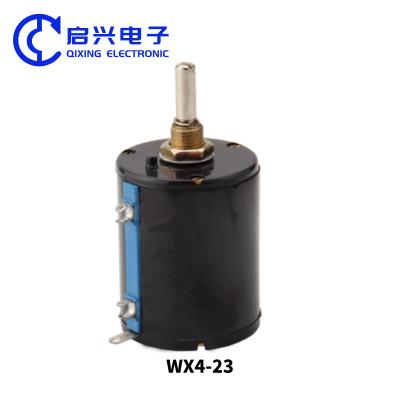 China WXD4-23 100Ω to 100kΩ Multi-Turn Wirewound Potentiometer - 3W Power, 200V Voltage, 3600° Mechanical Angle for sale