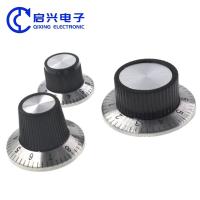 China Precision Potentiometer Knob with 6mm Shaft and 300° Rotation for Smooth Electronic Control Adjustments for sale
