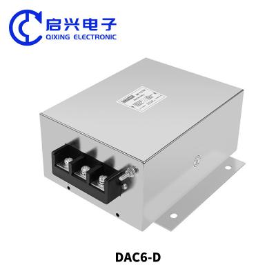 China Three-phase power filter EMI Filter DAC6-D Series Rated Current 80A-200A for sale