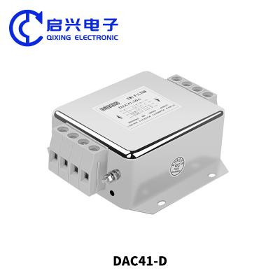 China DAC41-D Series Three Phase EMI Filter 6A-30A 380VAC 440VAC Power Supply Noise Filter for sale