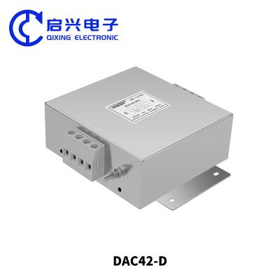 China 380V AC Three Phase Four Wire EMI Power Supply Noise Filter 40A-80A Variable Frequency Filter for sale