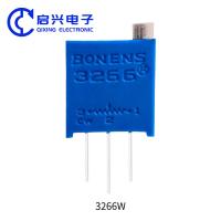 China 3266 Series Glass Glaze Multi-Turn Potentiometer 10Ω-5MΩ Range 12±2 Turn Adjustable Resistor for sale