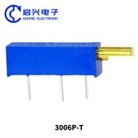 China 3006P Multi-Turn Trimmer Potentiometer 640V Withstand Voltage, 10Ω-5MΩ Range, 0.5W Power Rating for sale
