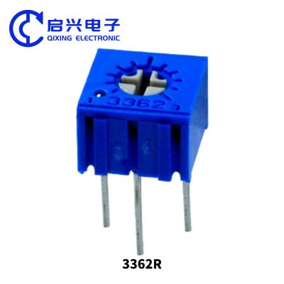China 3323P Single Turn Metal Glass Glaze Trimmer Potentiometer 10Ω-5MΩ Range 0.5W 270° Adjustment for sale