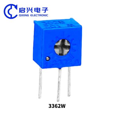 China 3362 Series Metal Glass Glaze Trimmer Potentiometer 0.25W 260° Travel for Precision Electronic Adjustment for sale