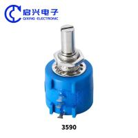 China 3590S Multi-Turn Wirewound Potentiometer 10-Turn 100Ω-100KΩ 2W Precision Adjustment for sale