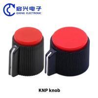 China Bakelite Plastic Potentiometer Knob 6mm Shaft KNP-20/KNP-21 Rotary Control 20mm Diameter 16mm Height for sale