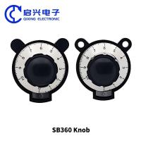 China SB360-A SB360-B Linear Digital Potentiometer Knob with 6mm Shaft Hole and 0-10 Turn Range for Precision Adjustment for sale