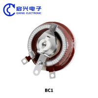 China BC1 Disc Adjustable Wire Wound Ceramic Resistor 100W-1500W Power, 1Ω-5KΩ Range, Customizable Potentiometer for sale