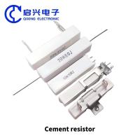 China Corrosion Resistant Ceramic Cement Resistor 5W 10W 0.25Ω-100Ω 5% Tolerance for High Power Applications for sale