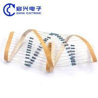 China 1/4W Carbon Film Resistor 0.25W 1% Tolerance 300V Max Working Voltage 0.1Ω-22MΩ Range for sale